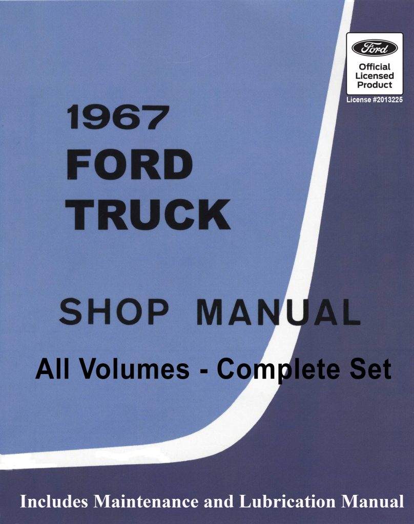 1967 Ford Truck Shop Manual - Fordmanuals.com