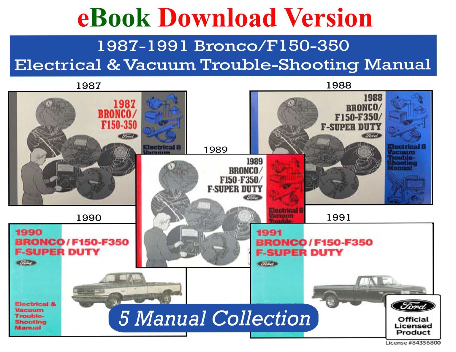 1991 Ford Bronco Electrical and Vacuum Troubleshooting - Fordmanuals.com